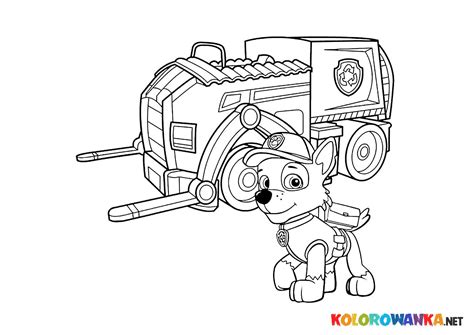 Psi Patrol Kolorowanki Do Druku Kolorowanki Do Druku