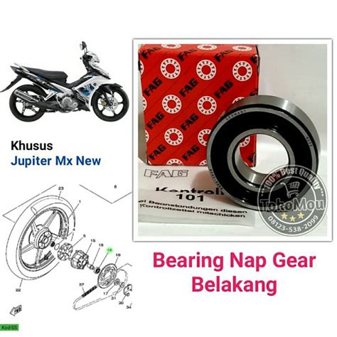 Jual Bearing Nap Gear Belakang Jupiter Mx New Di Lapak Tokomou Online