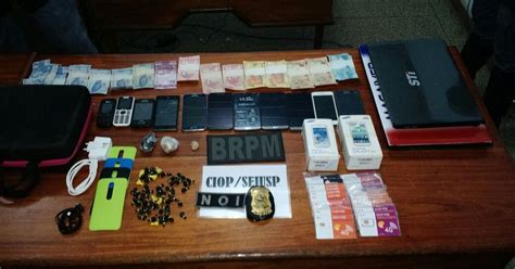 G1 Quadrilha é presa suspeita de roubar e vender aparelhos de