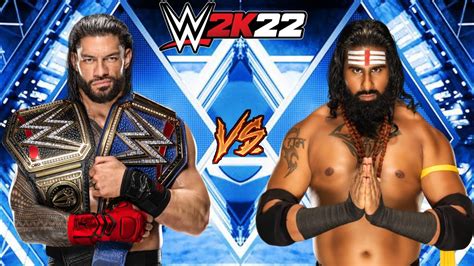 Can Veer Mahaan Defeat Roman Reigns Wwe K Gameplay Youtube