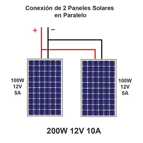 Conexi N De Placas Solares En Paralelo