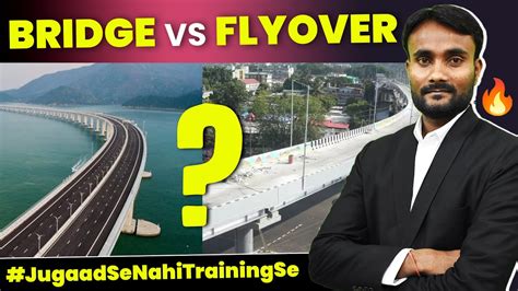 What Is Bridge Difference Between Bridges And Flyover Youtube