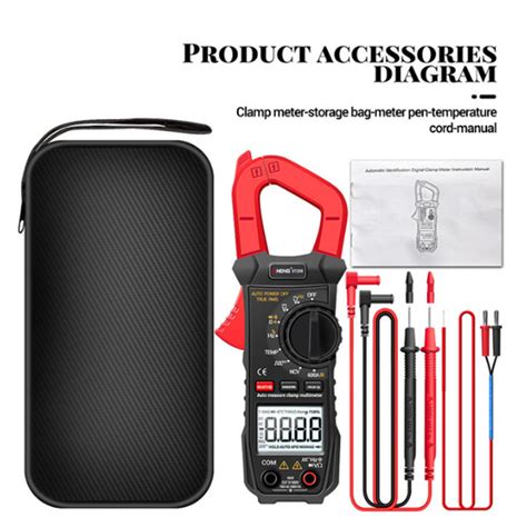 Aneng St209 6000 Counts True RMS Digital Professional Multimeter Clamp