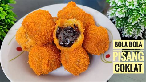 BOLA BOLA PISANG ISI COKLAT Lumer Banget YouTube
