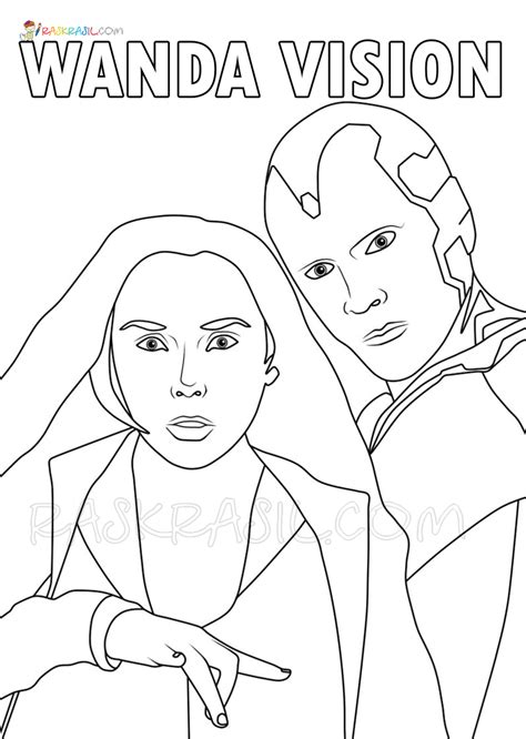 Dibujos De Wandavision Para Colorear Nuevas Im Genes Para Imprimir
