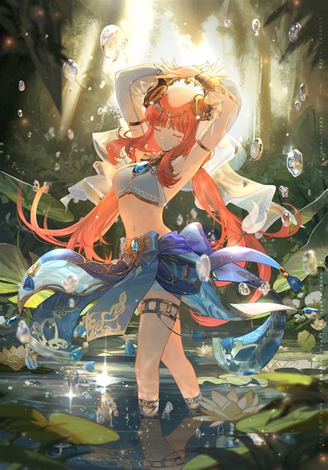 Papel De Parede Anime Pixiv Nilou Genshin Impact Genshin Impact