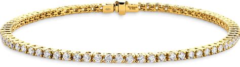 Orovi Damen Armband Gelbgold Ct Diamant Tennisarmband Karat