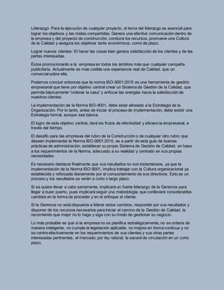 ISO 9001 En La Construccion PDF