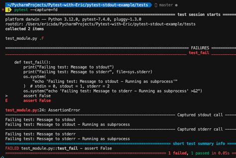 The Ultimate Guide To Capturing Stdout Stderr Output In Pytest Pytest