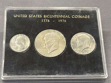 United States Bicentennial Coinage Set Metzger Property