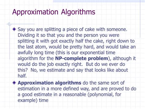 ppt approximation algorithms the subset sum problem powerpoint presentation id 6992776