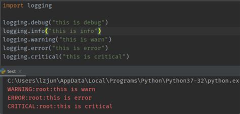 详解 python logging日志模块 from logging import log csdn博客