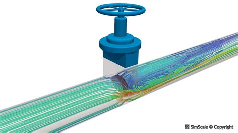 waterflow through a gate valve gate valve computational fluid dynamics valve