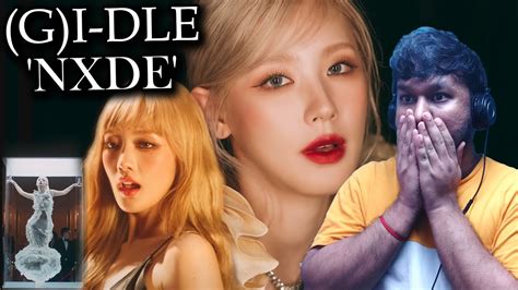 G I Dle Nxde Official Music Video Reaction Youtube