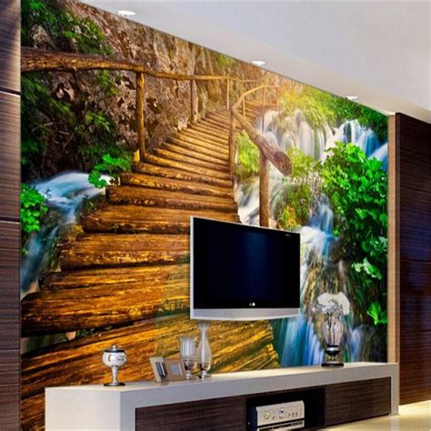 Beibehang Large Custom Wallpapers Aesthetic Wonderland Scenery