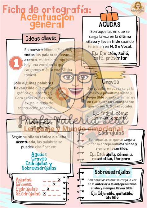 Fichas de ortografía acentual XPPP