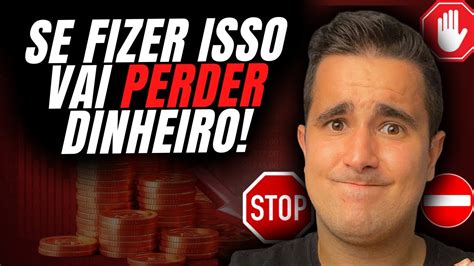 6 MAIORES ERROS DOS INVESTIDORES INICIANTES YouTube
