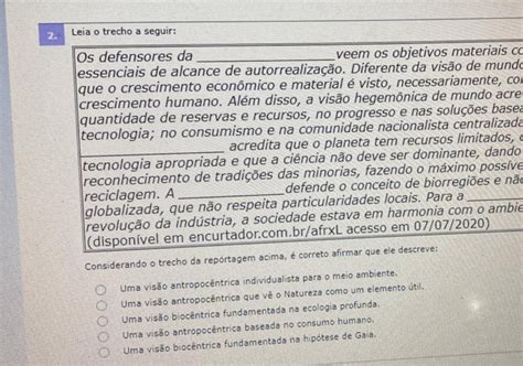 Quanto Ao Anúncio Acima é Correto Afirmar