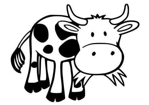 Coloriage Petite Vache T L Charger Et Imprimer Gratuit Sur