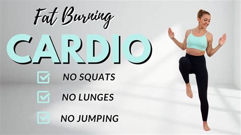 Min Fat Burning Cardio For Weight Lossknee Friendlyno Squats No