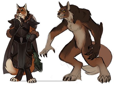 Female Werewolf And Khajiit Telegraph