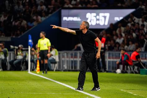 Mercato Luis Enrique réclame un transfert au PSG Le10sport