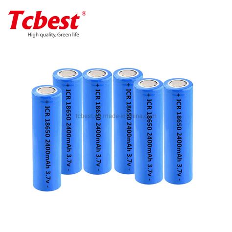 Factory Manufacturer CB Kc MSDS Un38 3 3 7V Icr18650 2400mAh