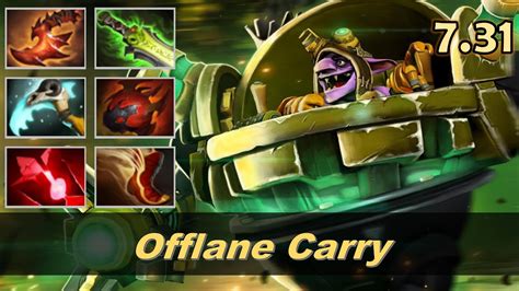 Timbersaw Offlane Carry Build Dota 2 New Meta Highlights YouTube