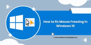 Solved Why Does My Mouse Keeps Freezing On Windows