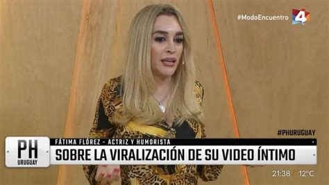 Fátima Flórez Sobre La Viralización De Su Video íntimo Fue Lo Más Espantoso Que Me Pasó”