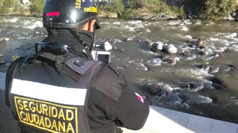 Rescatan el cadáver de un hombre de las aguas del río Chili en Arequipa