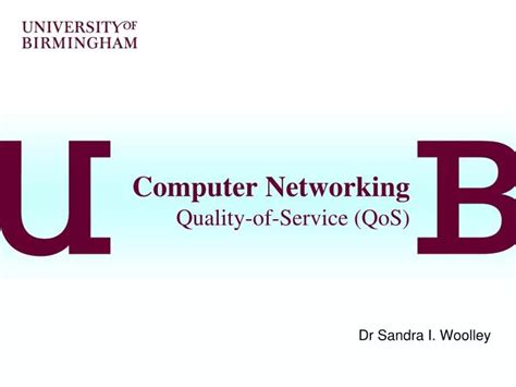 PPT Computer Networking Quality Of Service QoS PowerPoint