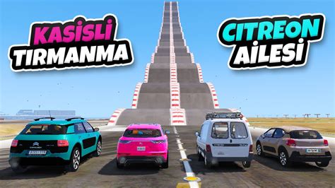 Citroen Ailesi Arabalar Kasisli T Rmanma Parkurunda Gta Youtube