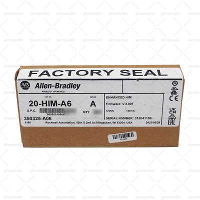 New Allen Bradley 20 HIM A6 PowerFlex Architecture Class HIM US EBay