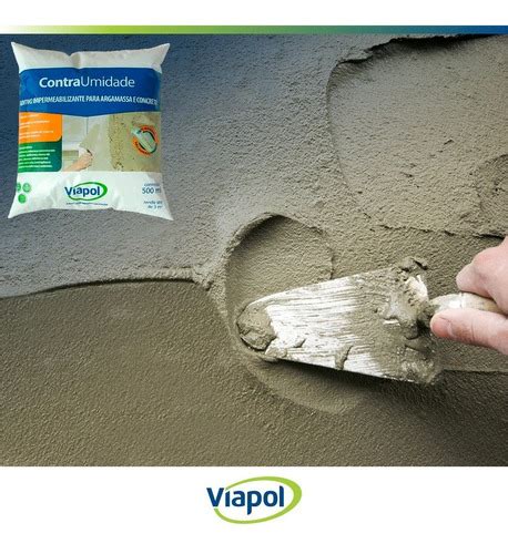 Kit Aditivo Impermeabilizante Contra Umidade Viapol Ml