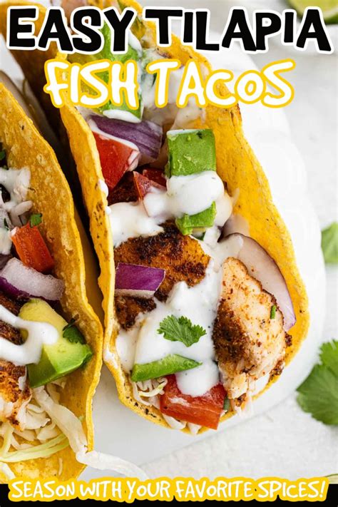Tilapia Fish Tacos Artofit