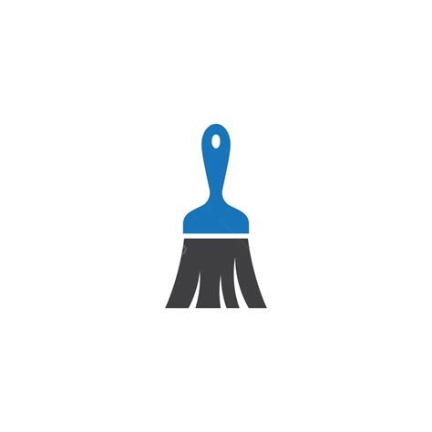 Paintbrush Logo Vector Icon Brush Tool Art Vector Paintbrush Drawing