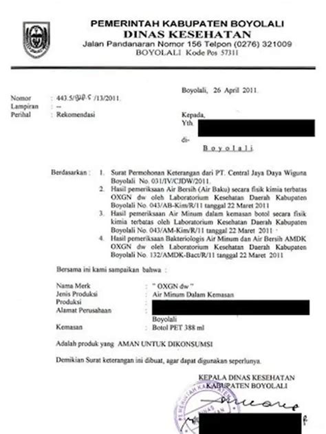 Contoh Surat Dinas Yang Benar Dan Tepat Perhatikan Cara Membuatnya