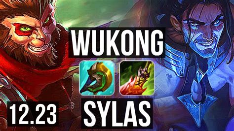 WUKONG Vs SYLAS TOP 10 1 4 600 Games Legendary 1 0M Mastery