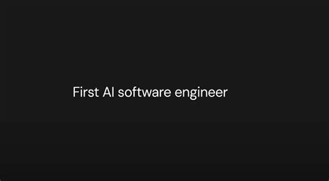 Cognition S Devin Is The World S First AI Software Engineer