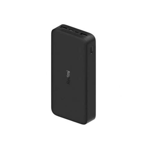XIAOMI 20000mAh Redmi 18W Fast Charge Power Bank Black
