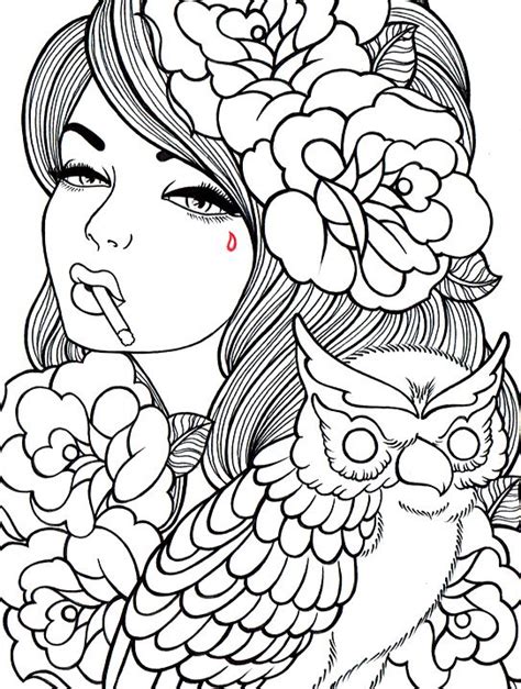 Best 25 Sexy Pin Up Girl Coloring Pages Home Inspiration And Ideas Diy Crafts Quotes