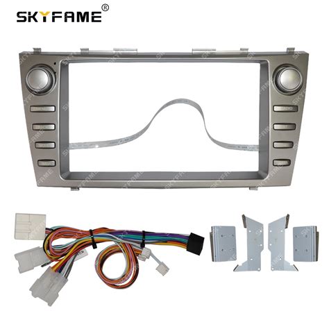 SKYFAME Car Frame Fascia Adapter Canbus Box Decoder Android Radio Audio