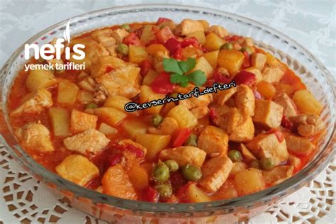 Tencerede Sebzeli Tavuk Yemeği Nefis Yemek Tarifleri