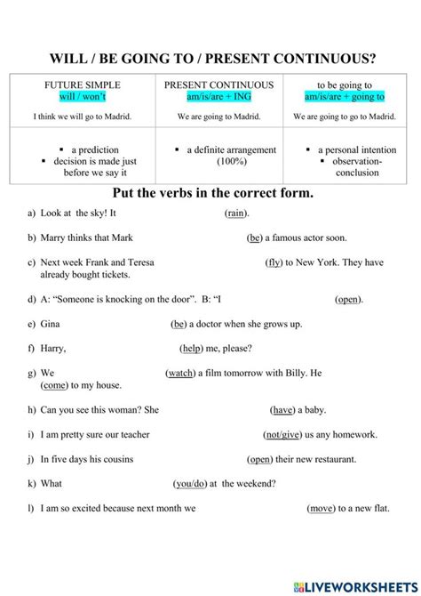 Two Different Types Of Words That Are Used To Describe The Verbs In