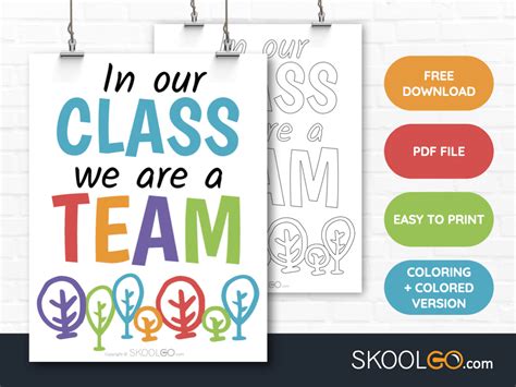 We Play Safely Free Classroom Poster Skoolgo
