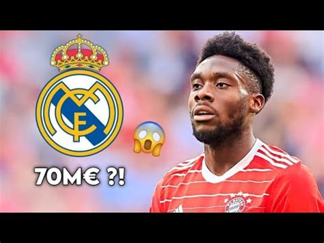 OFFICIEL Accord Totale Entre Le Real Madrid Et Le Bayern Alphonso