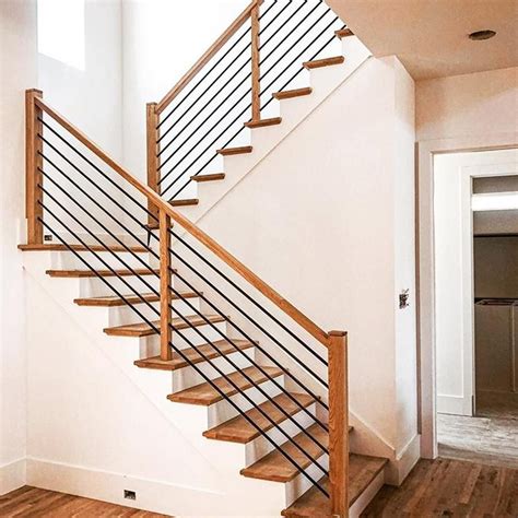 Stair Railing Modern Horizontal Bar Modern Stair Railing Stair
