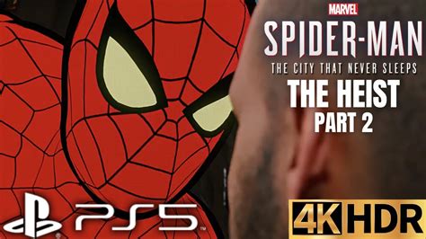 Marvel S Spider Man The City That Never Sleeps Part 2 PS5 PS4 4K
