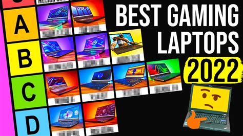 Ranking ALL 36 Gaming Laptops I Tested In 2022 YouTube